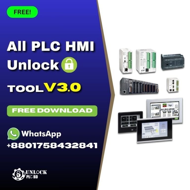 All PLC HMI Password Unlock V3.0 - PLC unlock and Repair Sevices