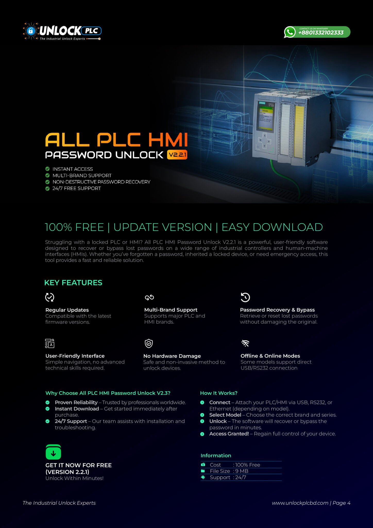 Company Profile - PLC unlock and Repair Sevices